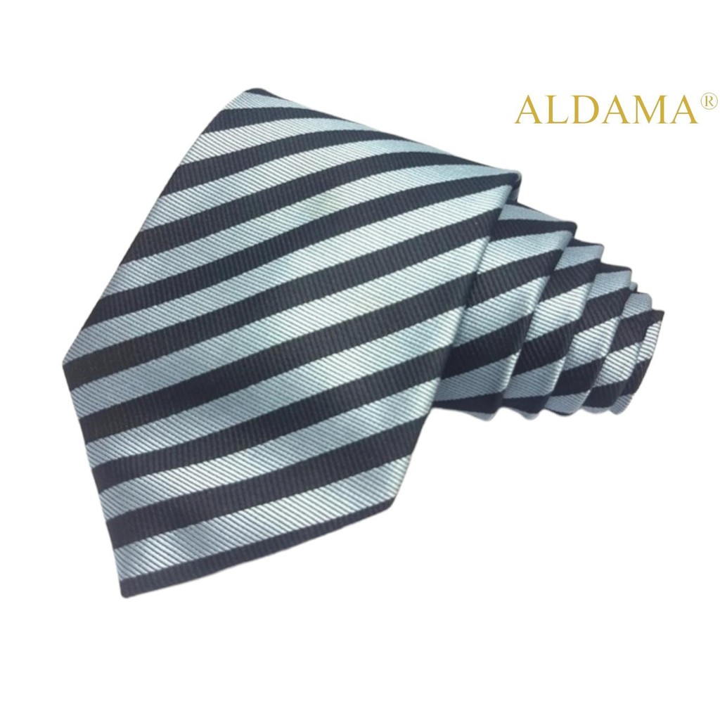 Jual Dasi Import Dewasa - Dongker Garis Biru Medium | Shopee Indonesia