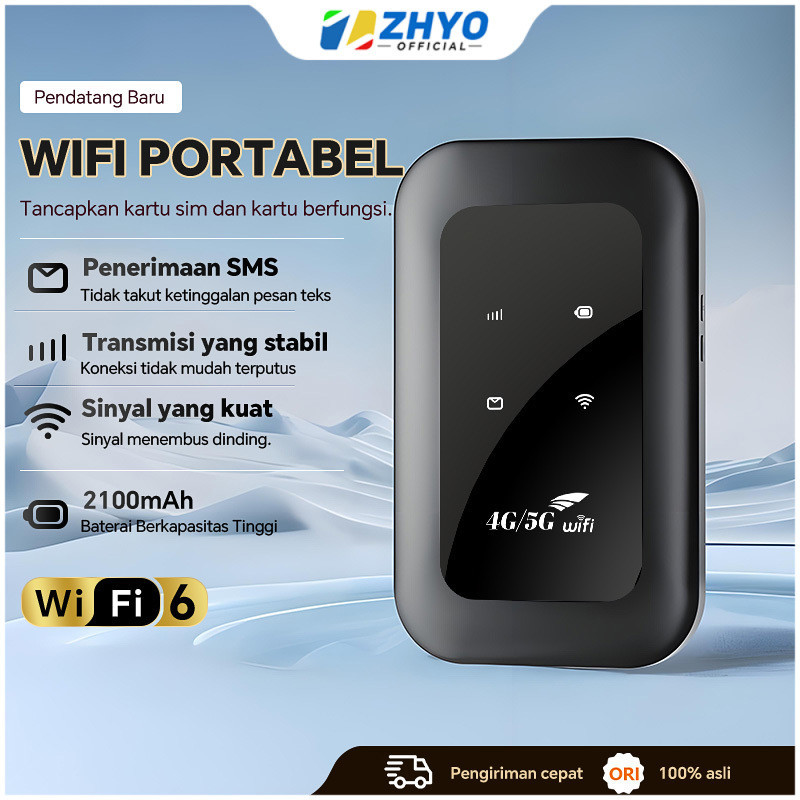 Jual Pocket WiFi Router with SIM Card Slots 4G LTE Outdoor Portabel ...