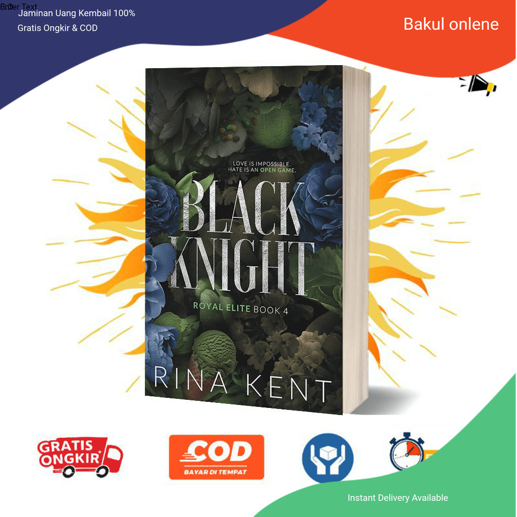 Jual Buku English Black Knight (Royal Elite, #4) by Rina Kent (English) | Shopee Indonesia