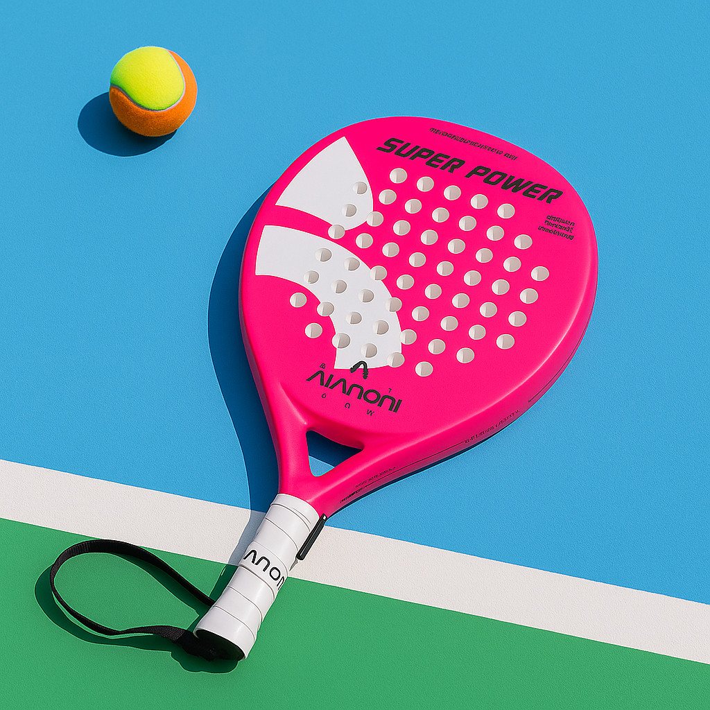 Jual Terlaris Padel Racket Beginner Intermediate Raket Padel Pink ...