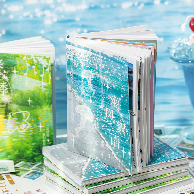 Jual [HARU] Cosmic Moss Series Heisei Retro Sticker Book Juminocore ...