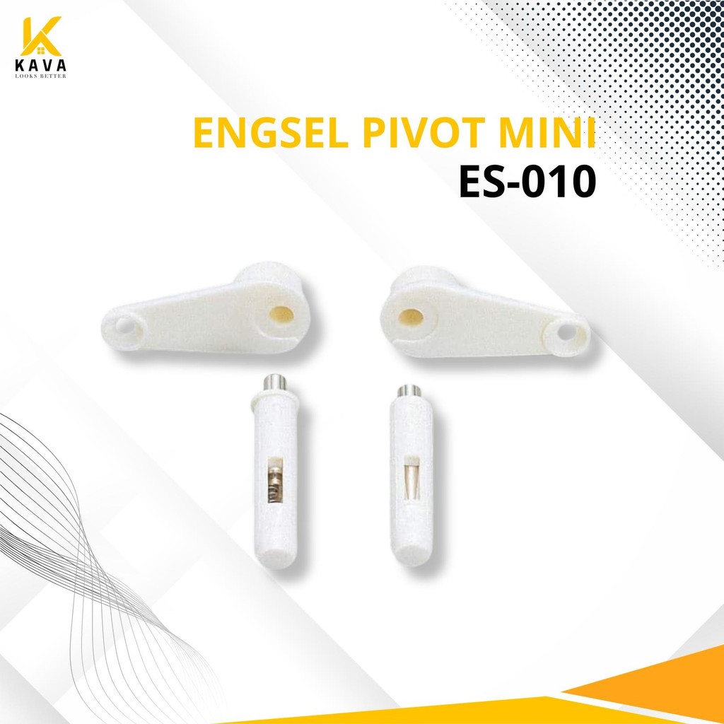 Jual Pivot Hinges 140 Engsel Pivot Furniture Putih Pivot Tutup Stop ...