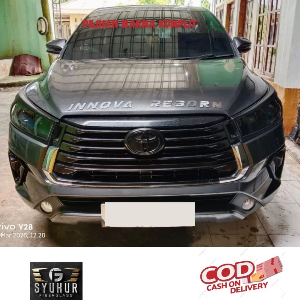 Jual DCM Modifikasi Emblem Kap Mesin Innova Reborn Big Size Free ...
