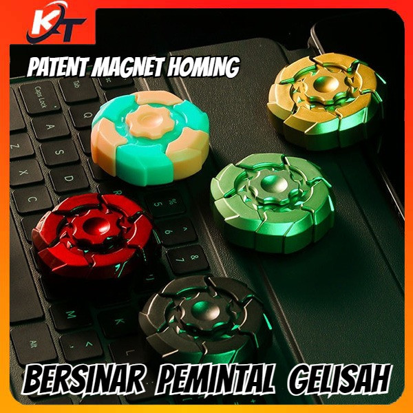 Jual Rotasi Magnetik Mainan Fidget Spinner Transformasi Mainan Edukatif ...
