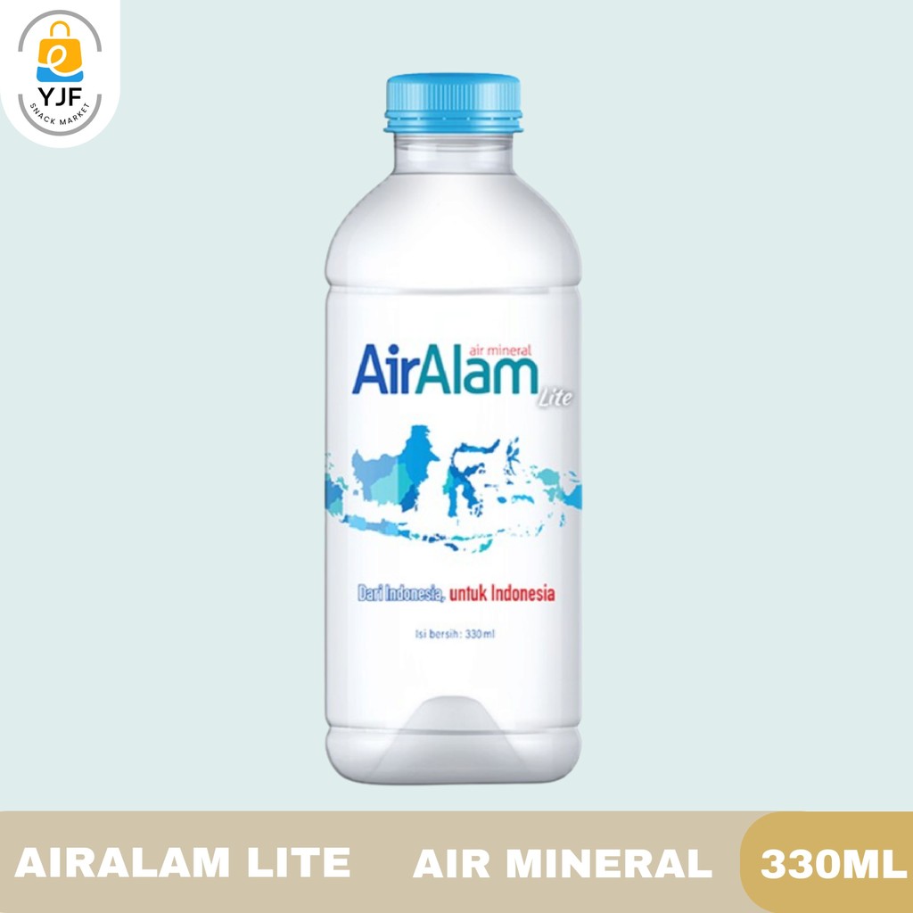Jual AirAlam Lite 330ml - 1 PCS / Air Mineral / Air Alam / Air Minum ...