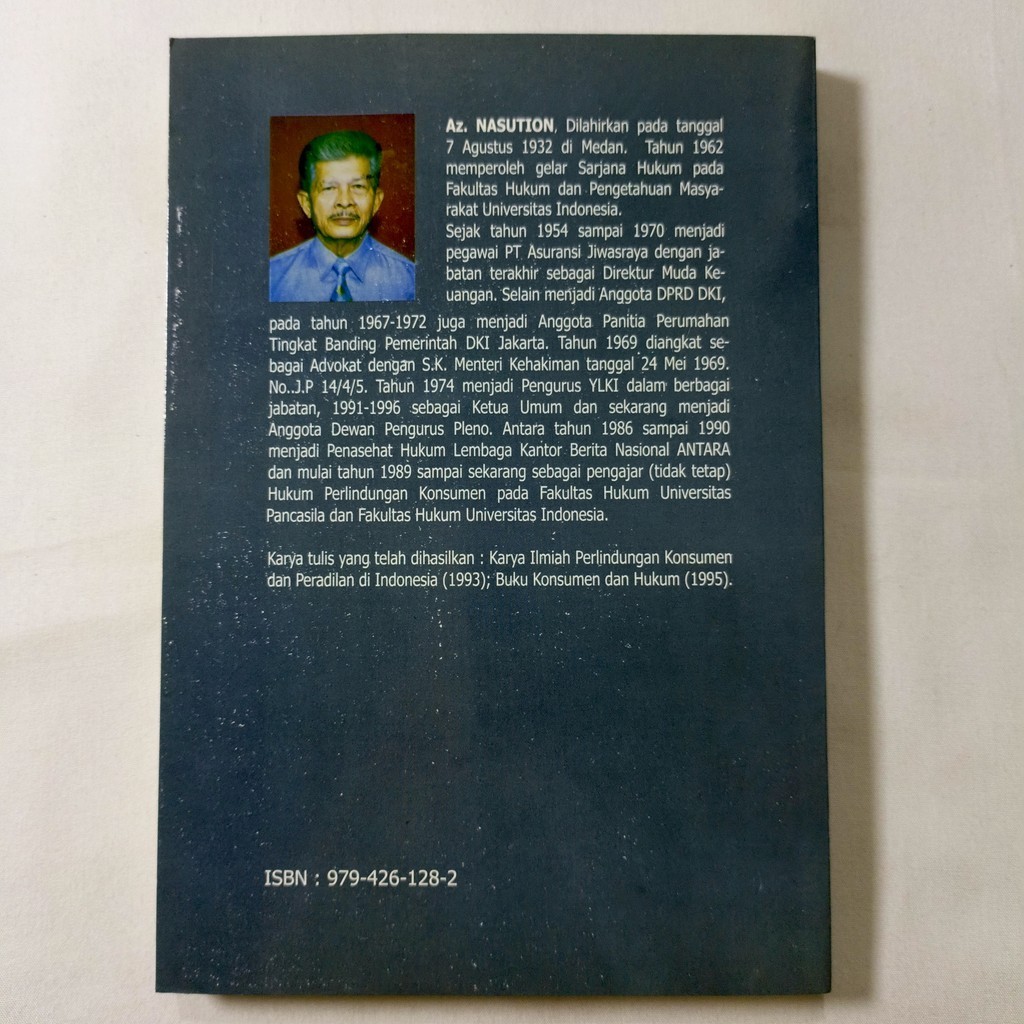 Jual Buku Hukum Perlindungan Konsumen Suatu Pengantar - Az. Nasution, S. H. | Shopee Indonesia