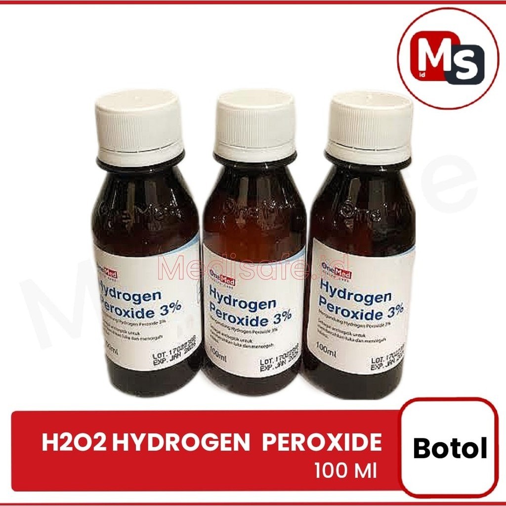 Jual H2O2 OneMed 100 Ml | Shopee Indonesia