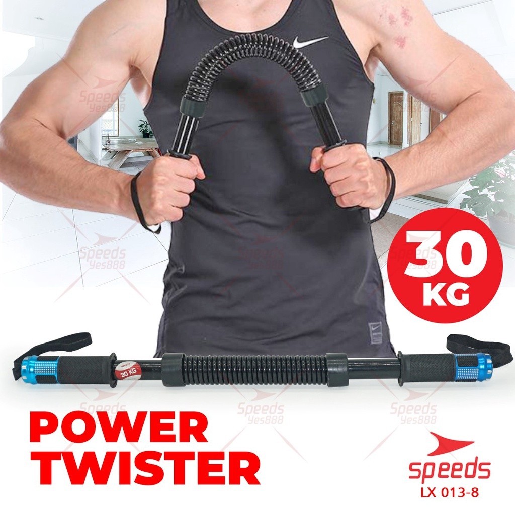 Jual SPEEDS Power Twister Bar Power Bender 30 Kg Workout Alat Fitness ...