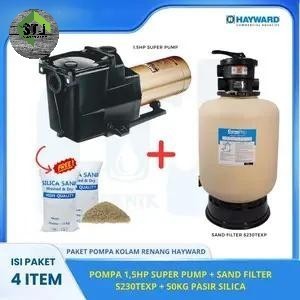 Jual Paket Pompa Kolam Renang Hayward Pompa 1,5HP Super Pump + Sand Filter | Shopee Indonesia