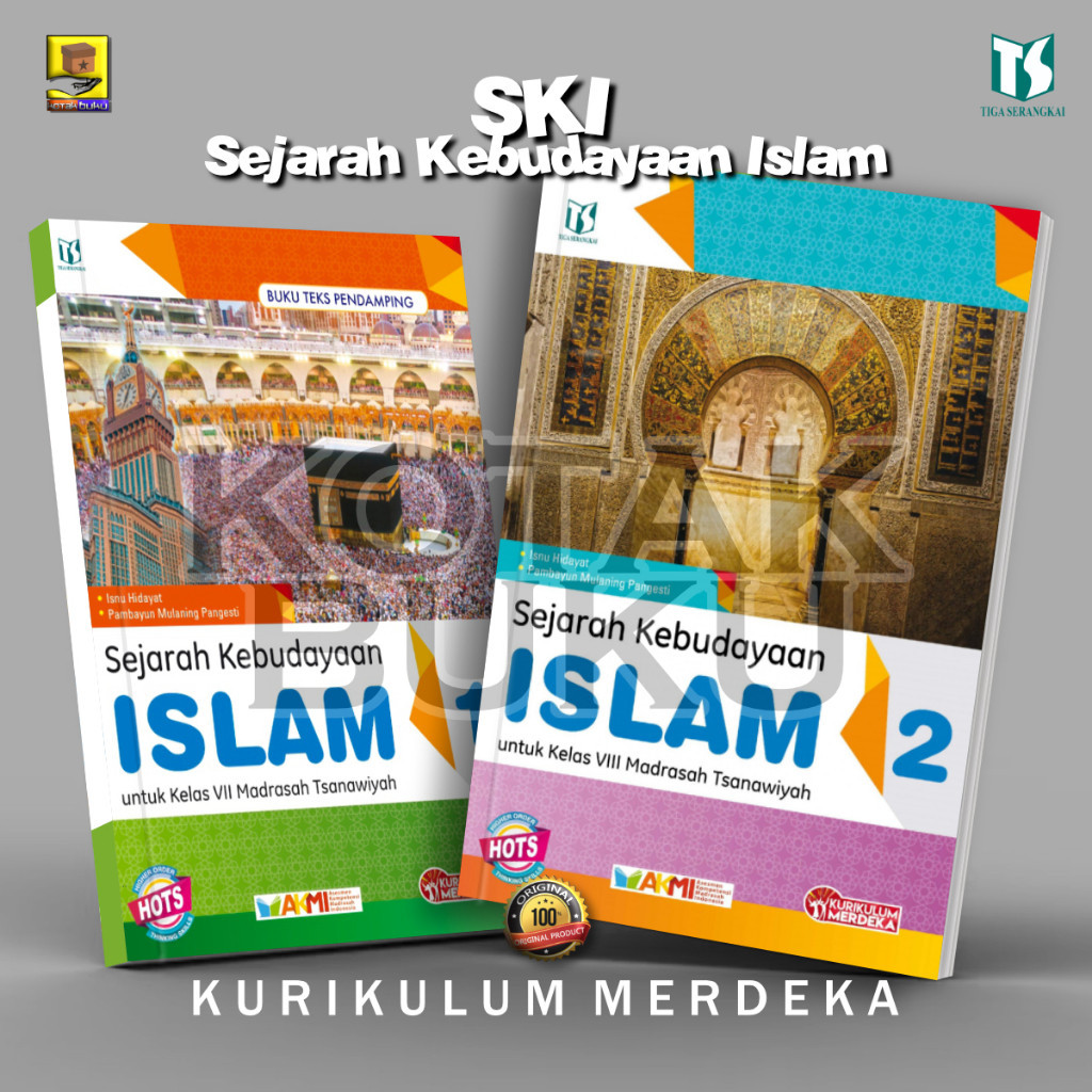 Jual Buku SKI SMP/MTS / SKI Kelas 7 8 SMP/MTS / Kurikulum Merdeka / Sejarah Kebudayaan Islam ...
