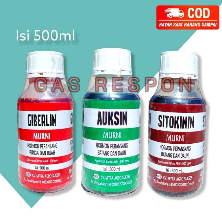 Jual Sitokinin Auksin Giberlin 500 ml hormon perangsang batang dan daun ...