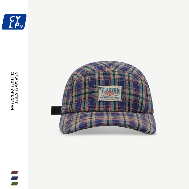 Jual Topi Baseball Kotak-kotak Desain Ceruk Baru Ins untuk Wanita Topi ...