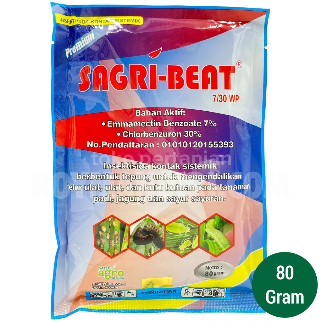 Jual Insektisida Sagri-Beat 7/30 WP @80 gram | Shopee Indonesia