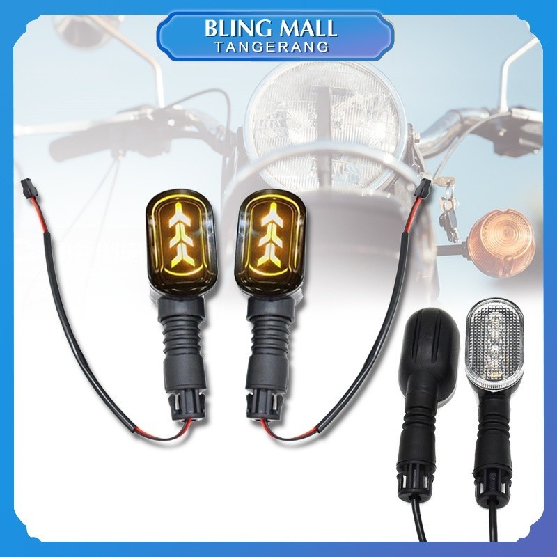 Jual 1 Pasang 36V-72V Lampu Sen Kanan Kiri Universal Lampu Sen Sepeda ...