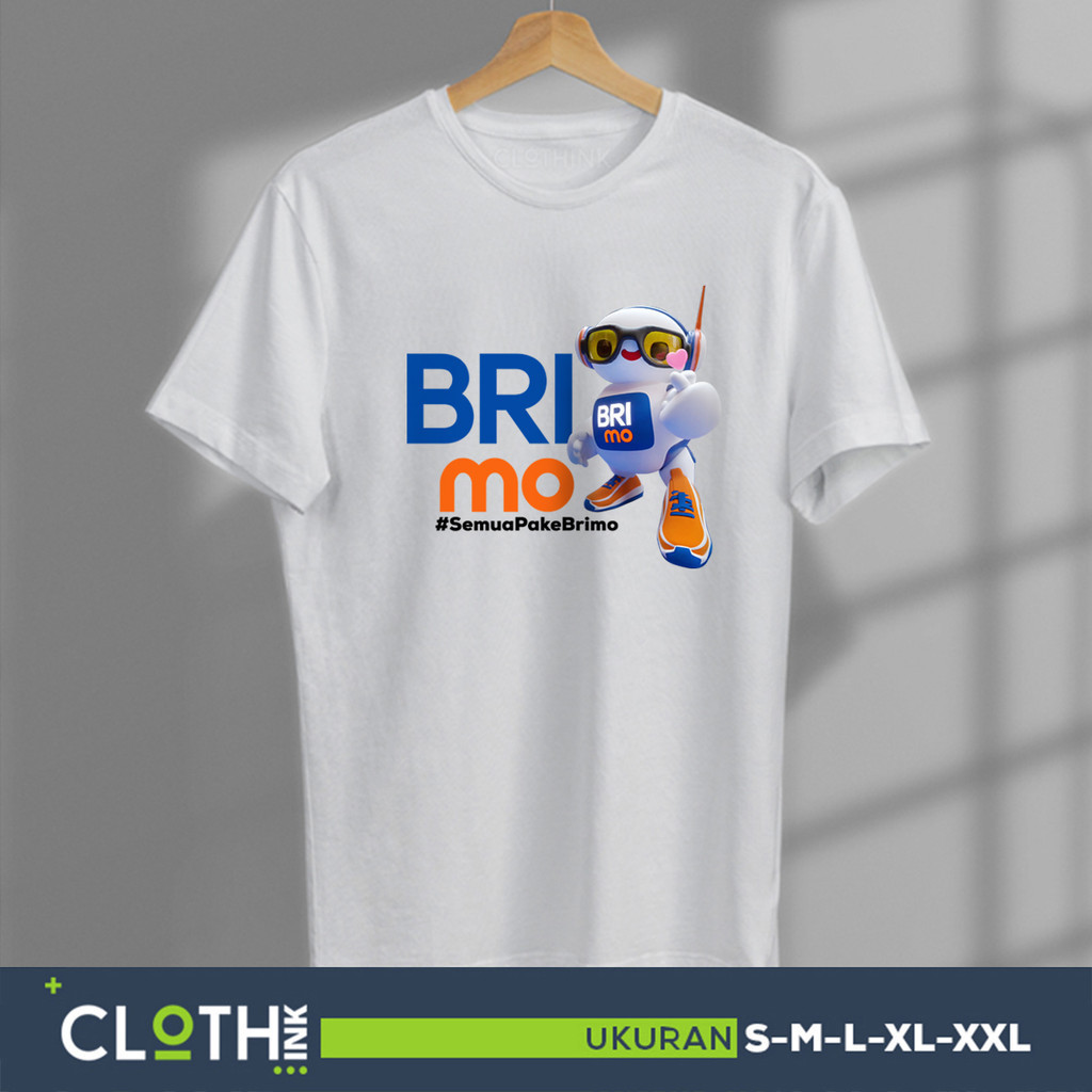 Jual Kaos Brimo aplikasi kaos Bank Bri brimo mobile | Shopee Indonesia