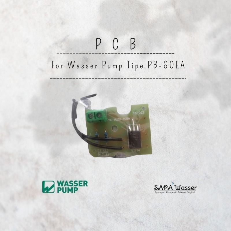 Jual PCB Pompa Dorong Wasser PB-60EA | Shopee Indonesia