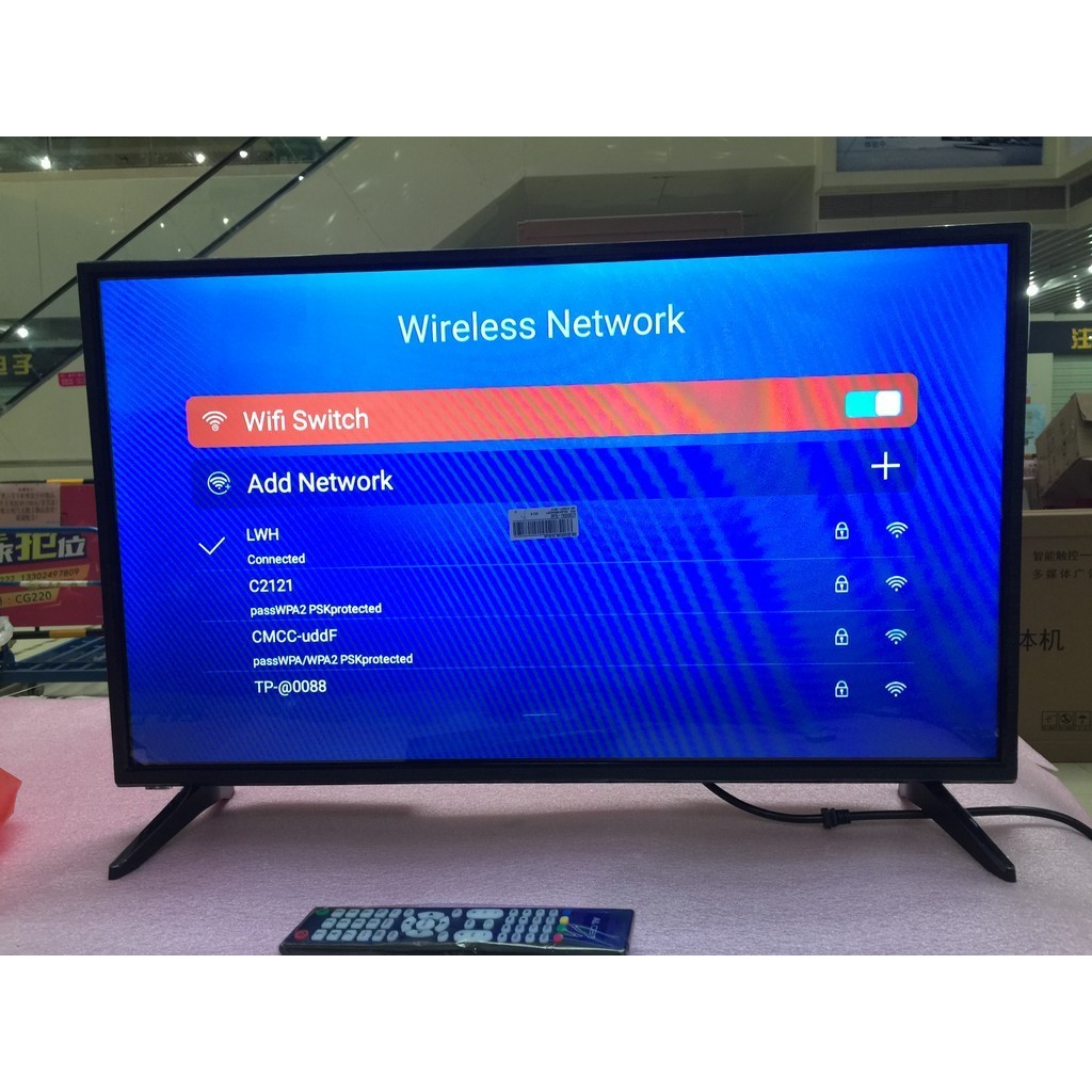 Jual 22 24 28 32 inch HD monitor display HD LED Screen multi language ...