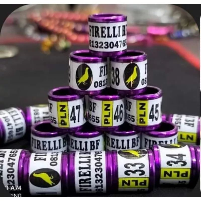 Jual Ring burung custom model roda setiker untuk segala jenis burung ...