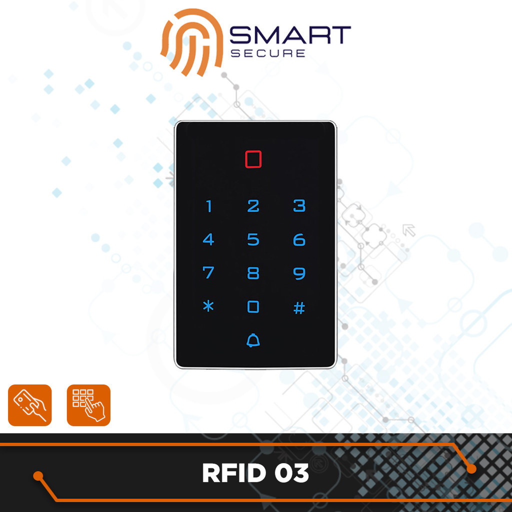 Jual SMART SECURE RFID Touch Screen Standalone Access Control / Akses ...