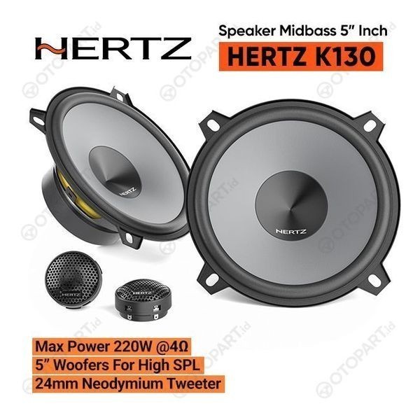 Jual Speaker HERTZ K 130 UNO Split 2 Way 5” inch | Shopee Indonesia