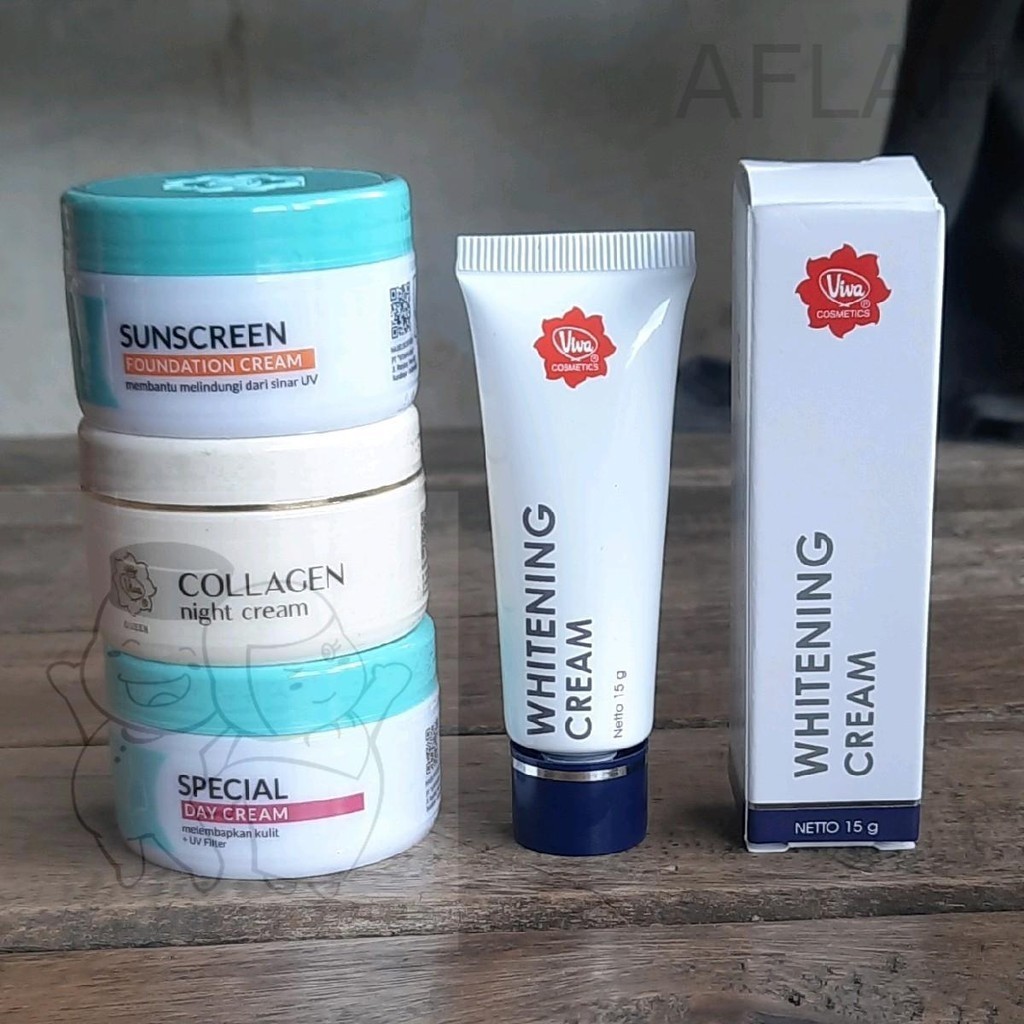 Jual ( Paket Viva 4 in 1 ) Viva Sunscreen - Viva Day Cream - Viva Night ...