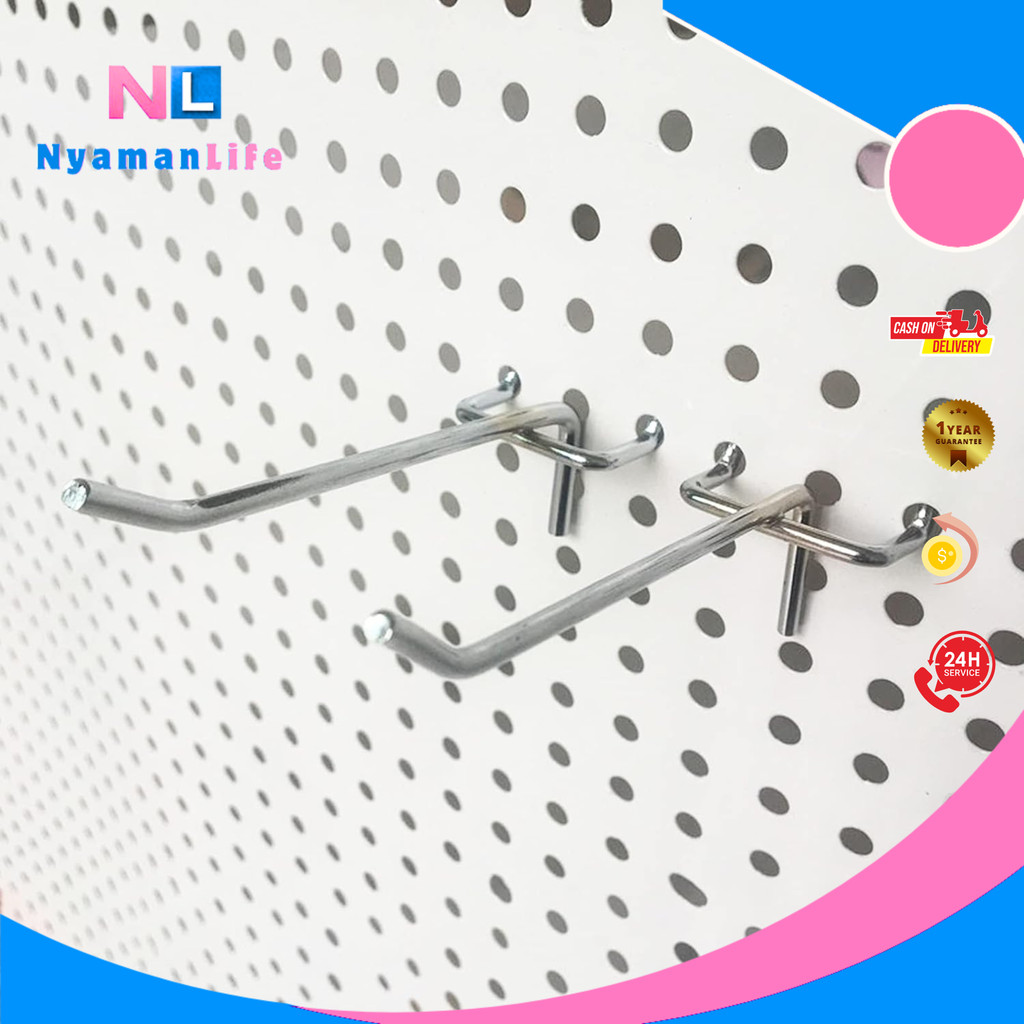 Jual NyamanLife - Hook Ram Pengait Rak Besi Cantolan Rak Hook Gantungan ...