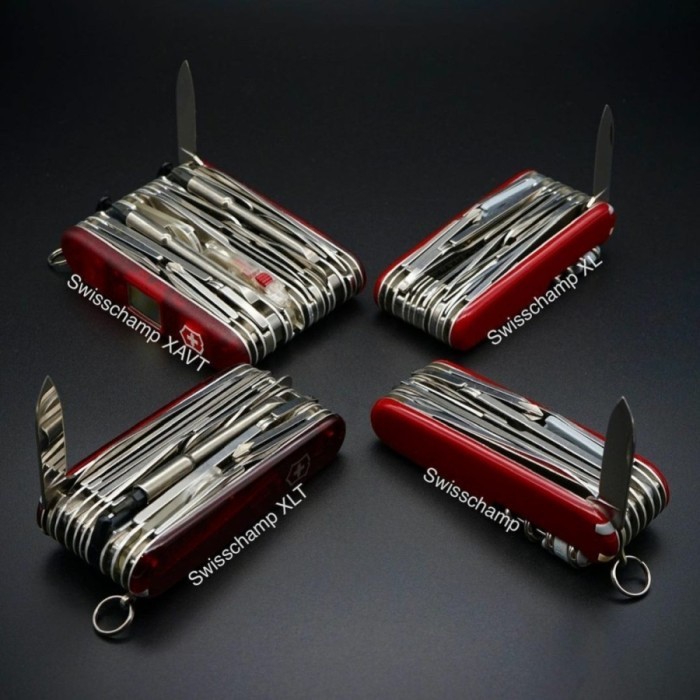 Jual VICTORINOX SWISS CHAMP SWISSCHAMP XLT SURVIVAL HIKING CAMPING WITH ...