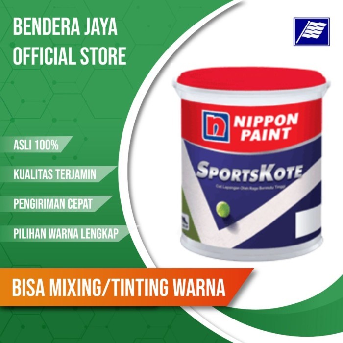 Jual Nippon SportsKote 3,5 Liter/ Tahan Cuaca dan Tahan Lama/ Cat ...