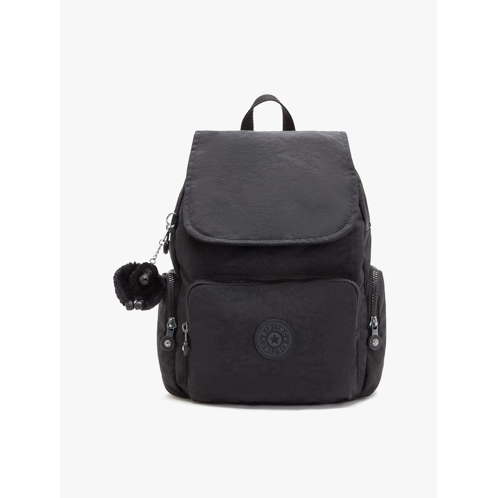 Jual KIPLING - Ransel Wanita - CITY ZIP MINI Black Noir | Shopee Indonesia