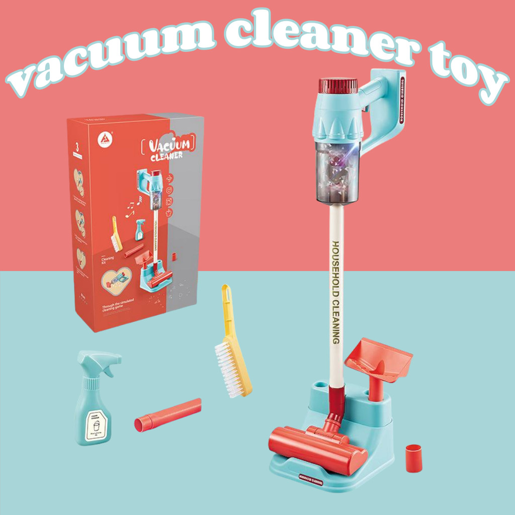 Jual Vacuum Cleaner Toy Kids Sweeping Robot Toy Kids Mainan Sapu Anak ...