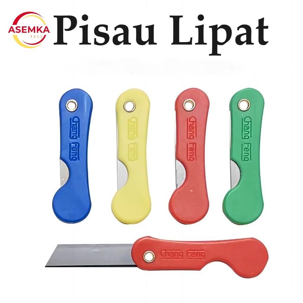 Jual Cutter Lipat Mini / Foldable Knife / Alat Bantu Potong Kertas ...