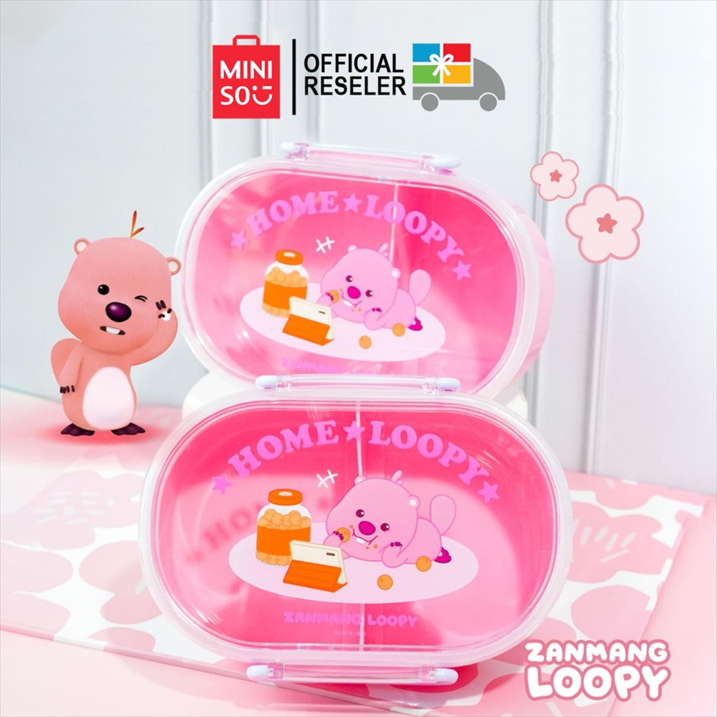 Jual Miniso x ZANMANG Loopy Collection Lunch Box Kotak Bekal 650ML ...