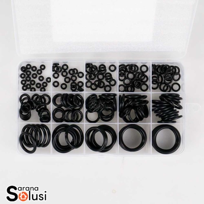 Jual Karet O-Ring Set Berbagai Ukuran Rubber Seal Tightening Multifungsi | Shopee Indonesia