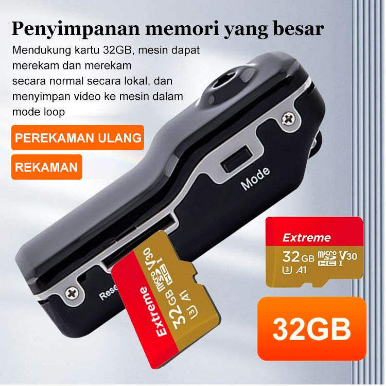 Jual Camera mini MD80 Mini DV Kamera Pengintai Digital Spy Kamera Video Foto Voice Recorder ...