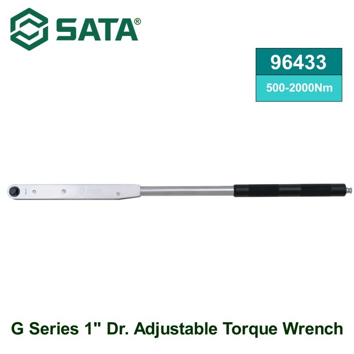 Jual SATA 96433 Kunci Momen Torsi 1 Inch Dr. Adjustable Torque Wrench 500-2000 Nm | Shopee Indonesia