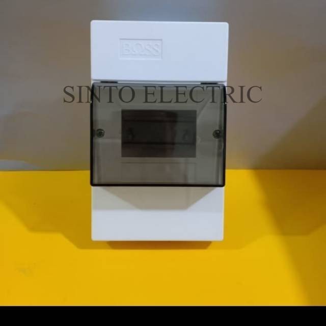 Jual BOSS MCB BOX 4 Group Inbow | Shopee Indonesia