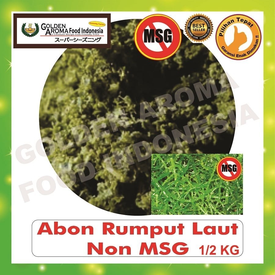 Jual Bubuk Tabur abon rumput laut non msg 1Kg Bumbu Serbaguna Enak ...