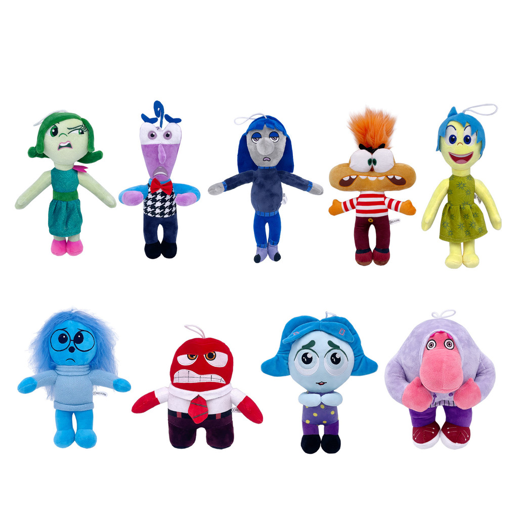 Jual New Inside Out 2 Figure Plush Toys Joy Disgust Anxiety Envy ...
