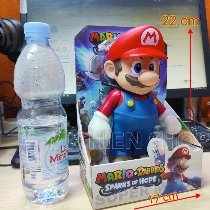 Jual Action Figure Super Mario Bros 3 Big Jumbo 40cm - mario rabbids ...