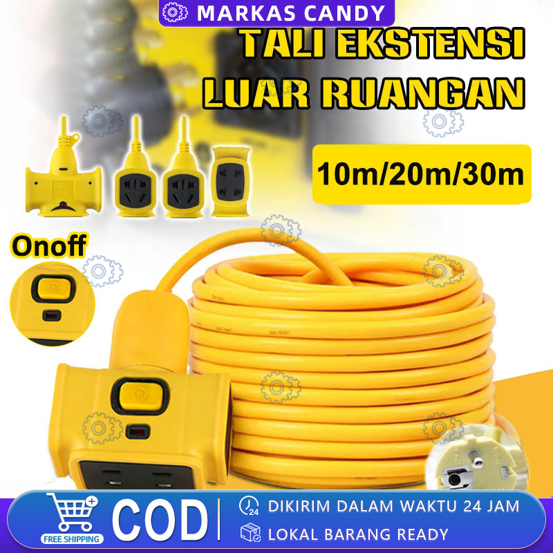 Jual 30m mtr Kabel Ekstensi 1.5 mm Cable Extension Sambungan Kabel ...