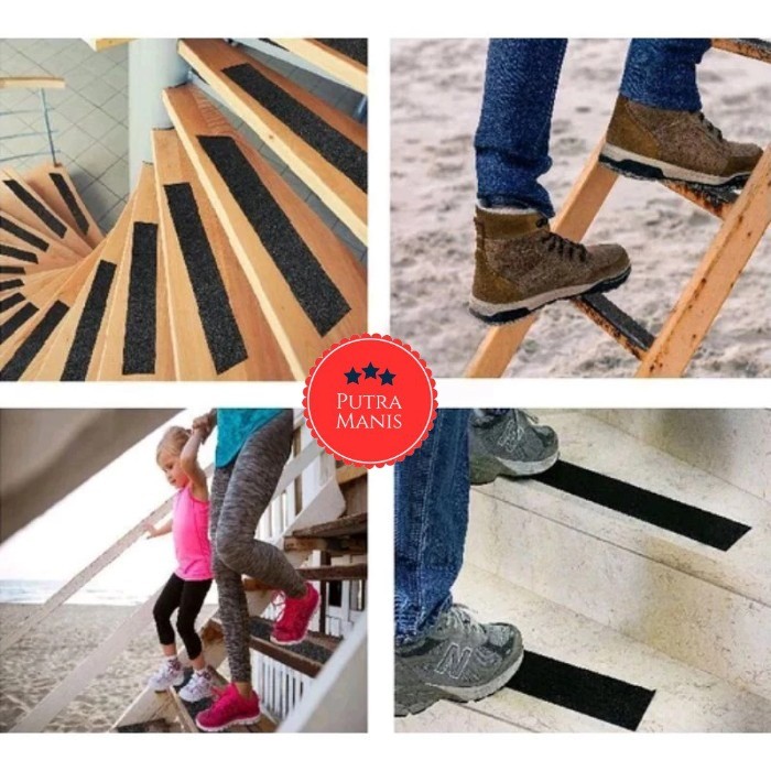 Jual Stiker Lakban Tempel Lantai Anti Slip Tape Licin Plakban Aspal ...