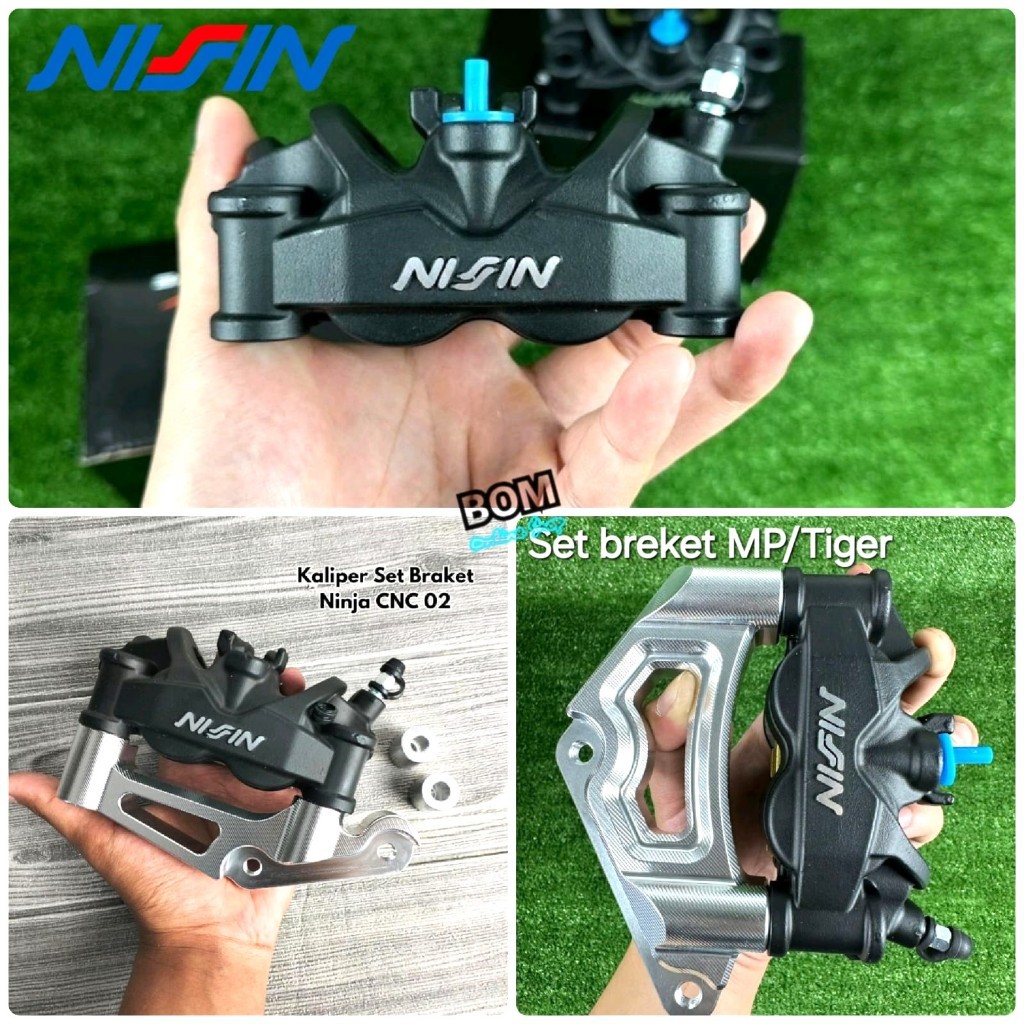 Jual Kaliper Twin African Nissin Twin Africa Set Breket Ninja Kaliper Twin Afrika Bracket CNC ...