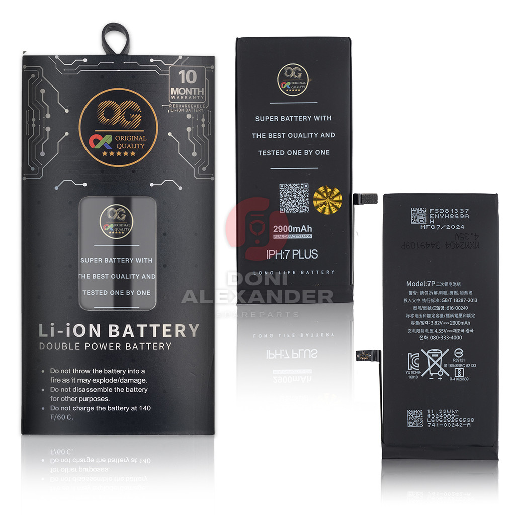 Jual BATERAI BATRE OG SUPER IPH 7 PLUS | Shopee Indonesia