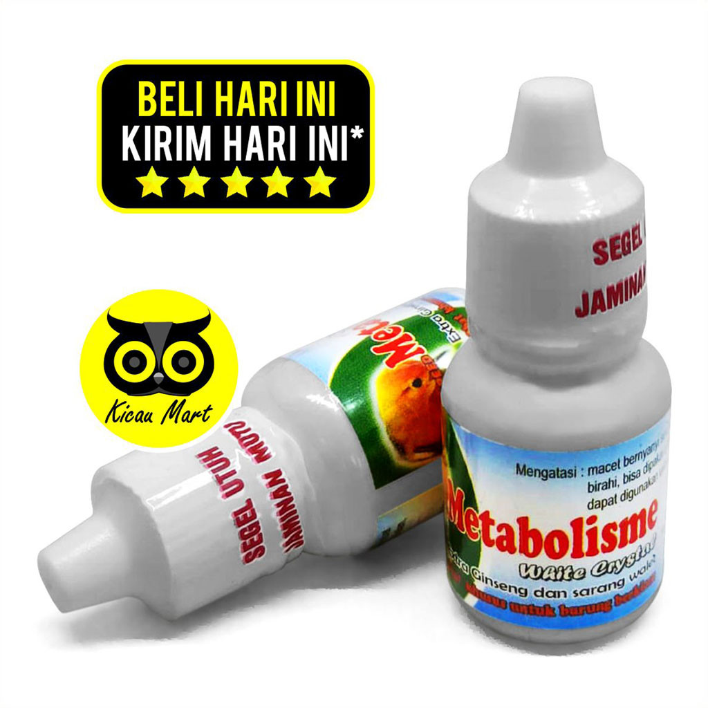 Jual VITAMIN BURUNG METABOLISME MASTER WHITE CRYSTAL BMW OBAT MACET ...