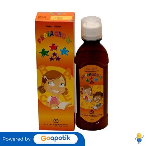 Jual Pediagrow Syrup Isi 200 Ml Botol | Shopee Indonesia