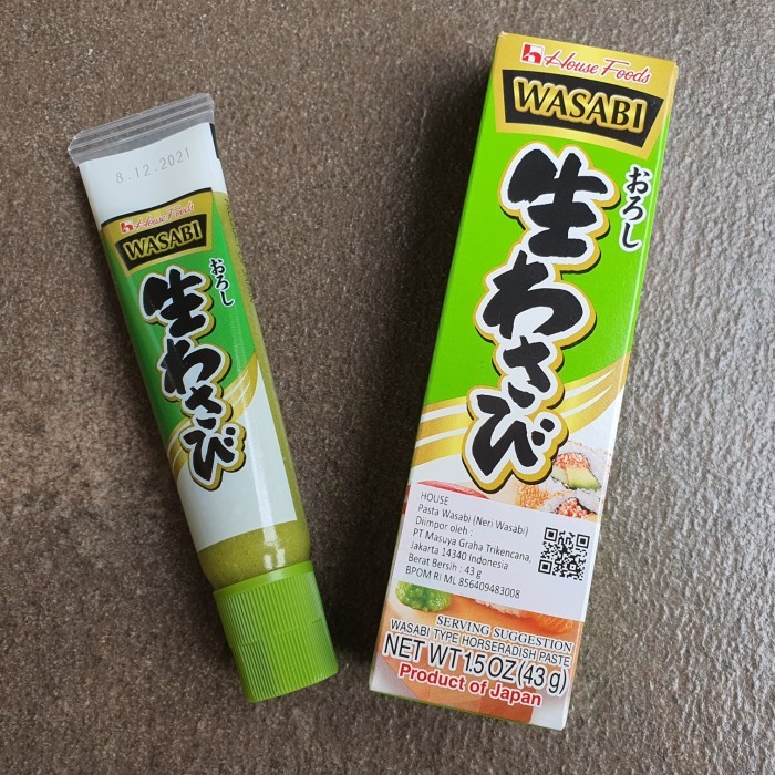Jual PASTA WASABI / NERI WASABI HOUSE FOODS (Tube 43g) | Shopee Indonesia