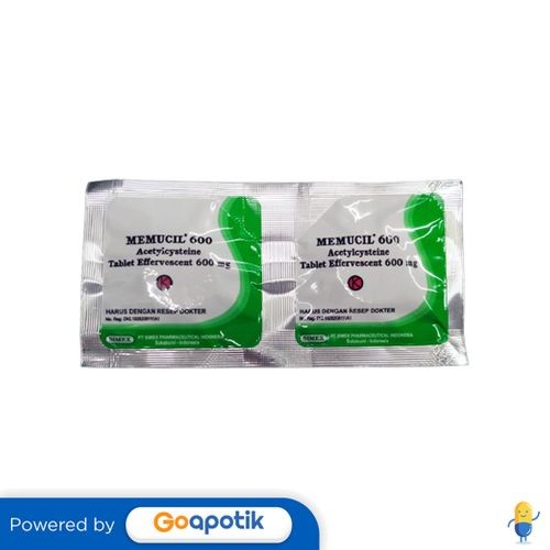 Jual Memucil 600 Mg Strip 2 Tablet Eefervescent | Shopee Indonesia
