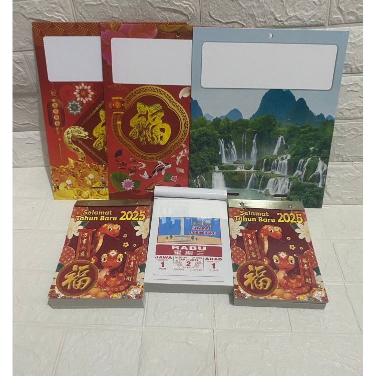 Jual 1 SET KALENDER HARIAN SOBEK SEDANG MURAH BIASA 13X18CM+ TATAKAN UK ...