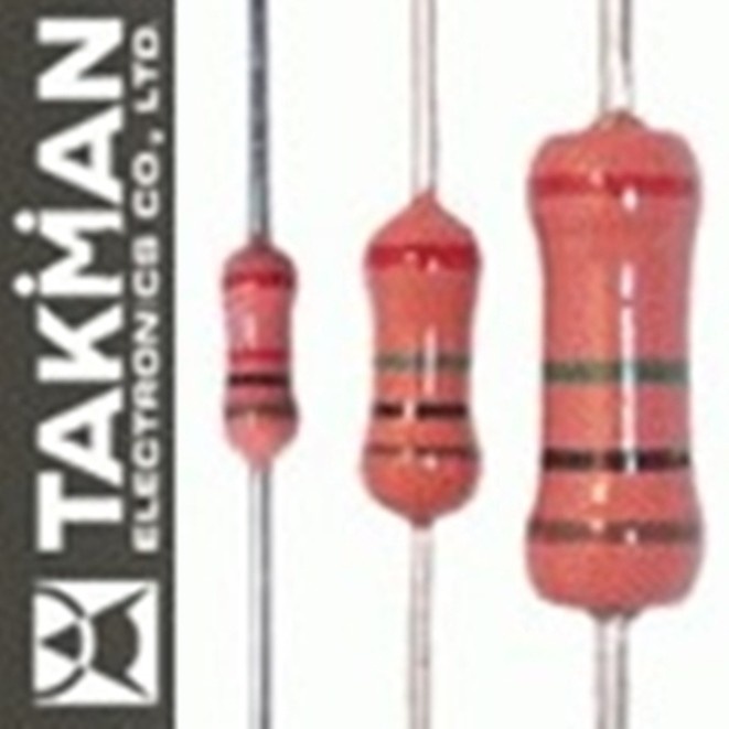 Jual 750R 1W 2% Takman REX75-G Series carbon film resistor 750 ohm 1 ...