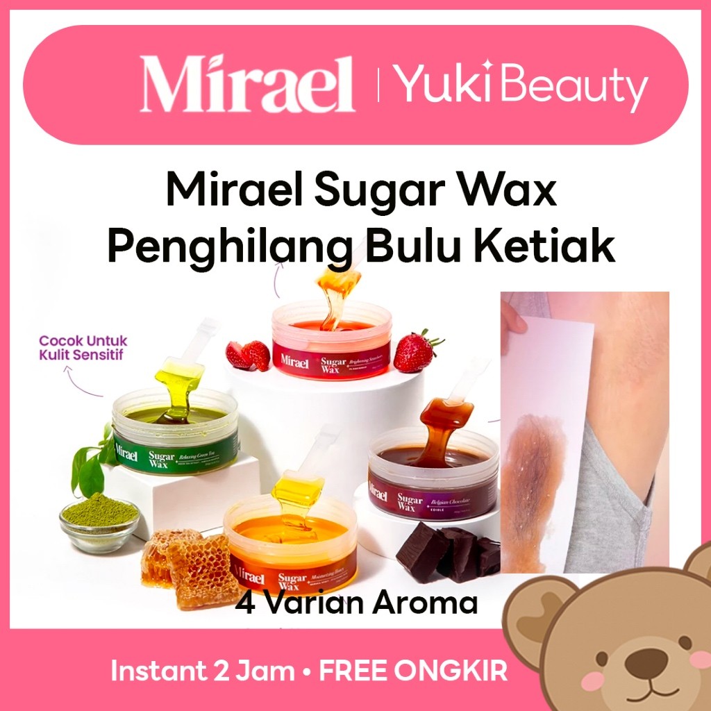 Jual YUKI Manado MIRAEL Waxing Sugar Waxing Kit Dengan Niacinamide Penghilang Bulu Ketiak All ...